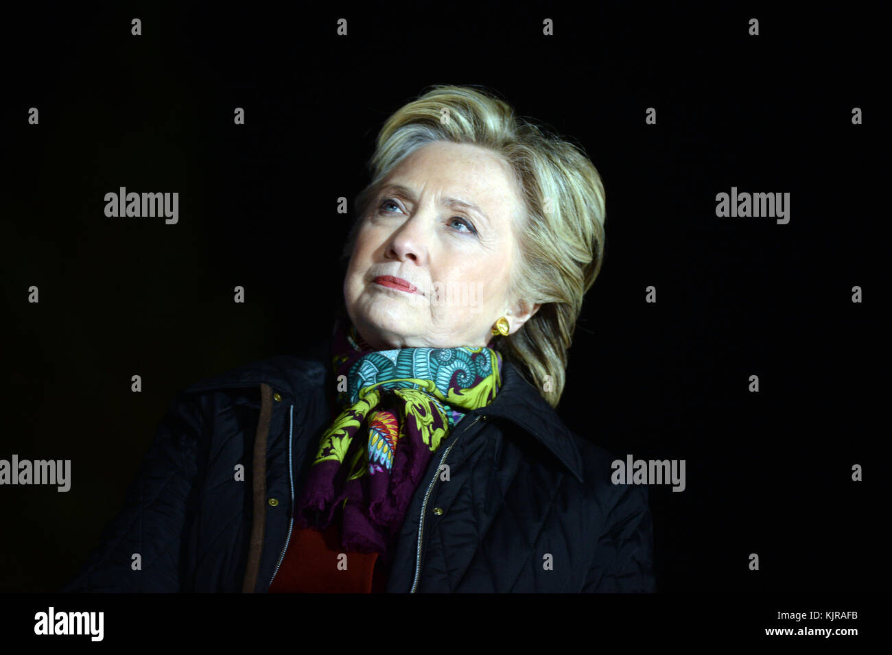 PHILADELPHIA, PA - OCTOBER 22: Tim Kaine and Hillary Clinton campaign ...