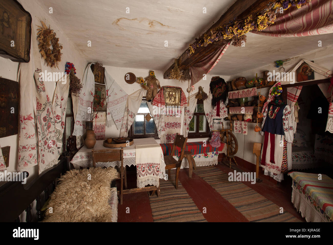 Ukrainian house interior hi-res stock photography and images - Alamy