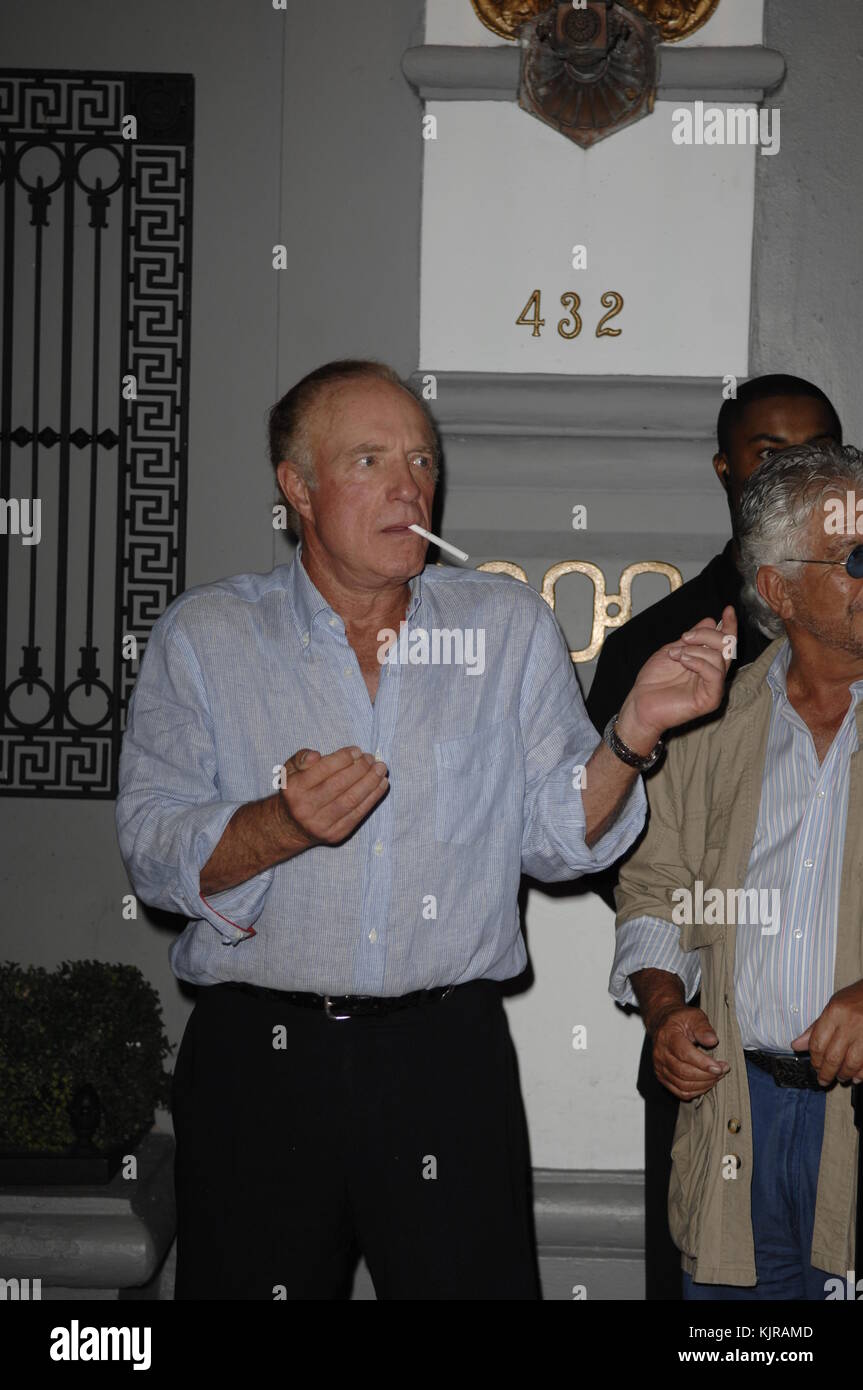 MIAMI BEACH - FL, AUGUST 08, 2005: Actor James Caan Arrives at the ...
