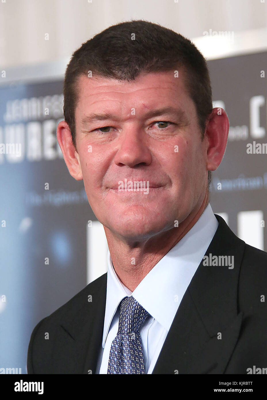 NEW YORK, NY - DECEMBER 13: James Packer attends the premiere of 'Joy ...