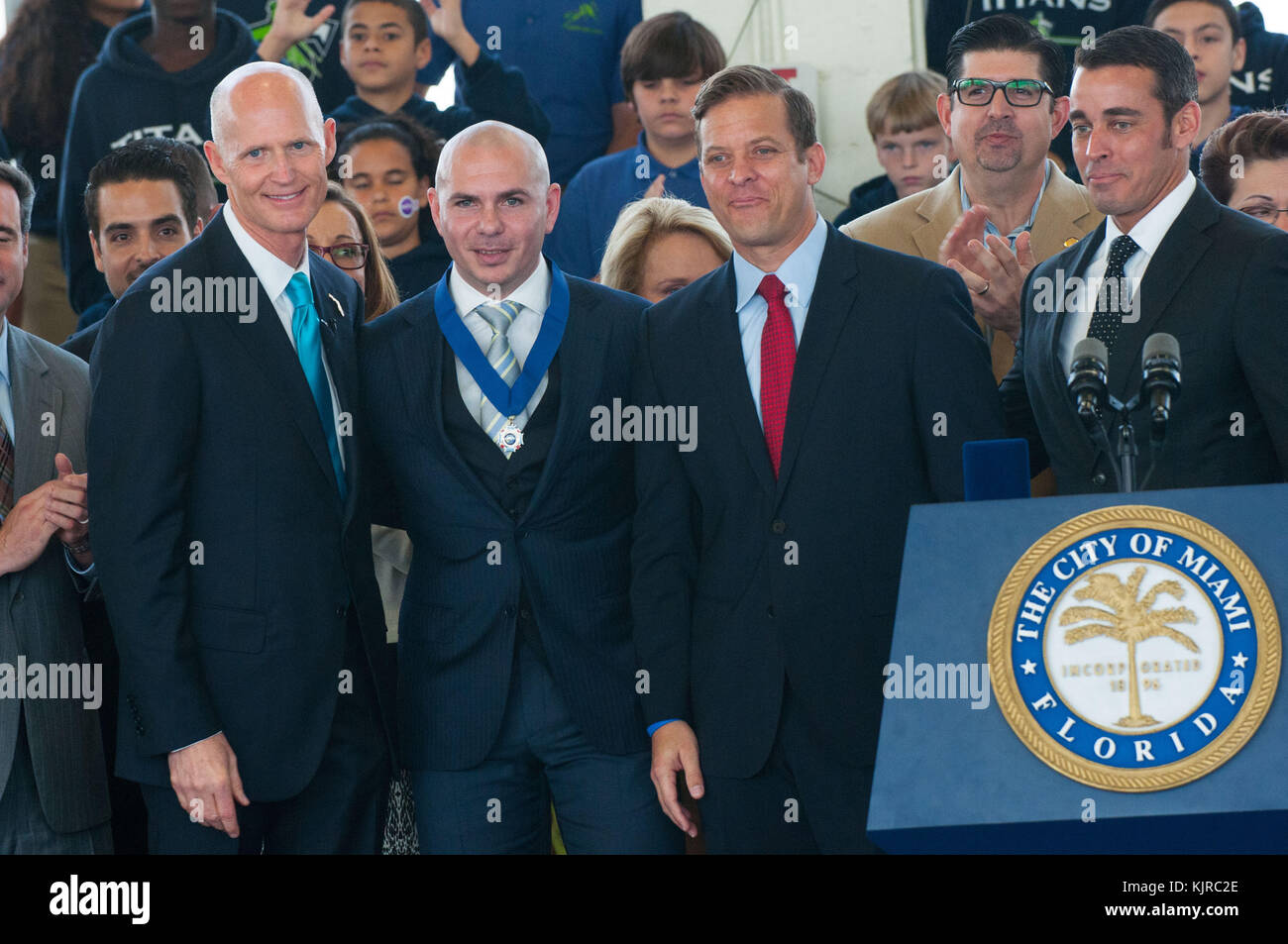 Rick scott carlos lopez cantera hi-res stock photography and images - Alamy