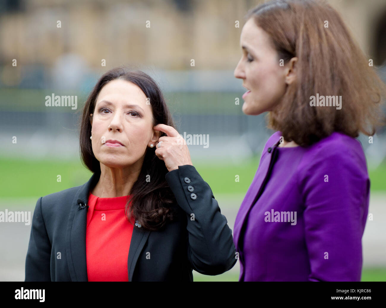 Debbie Abrahams MP (Labour; Oldham East and Saddleworth) and Theresa ...