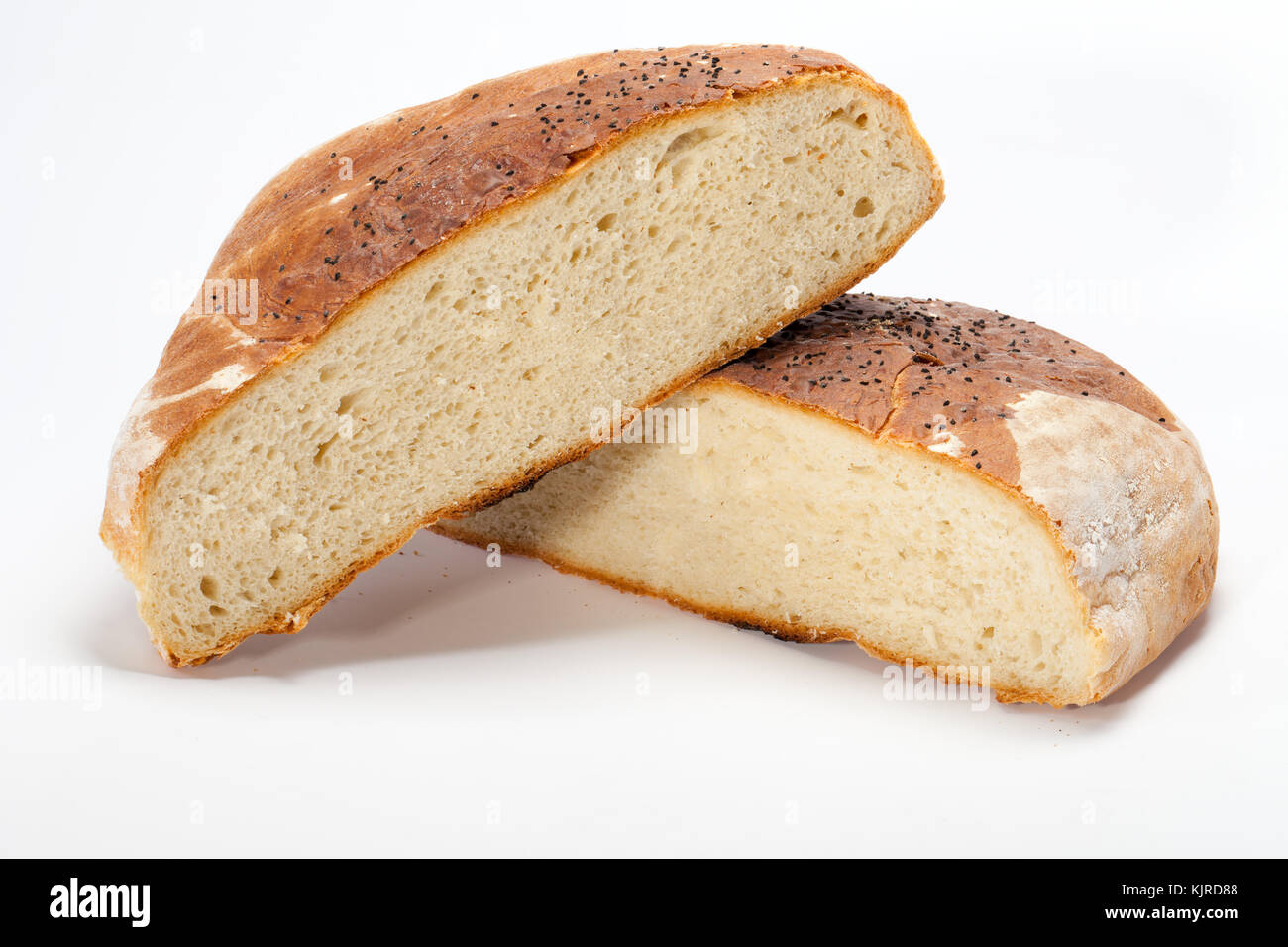 large loaves of bread traditionally roasted Stock Photo - Alamy