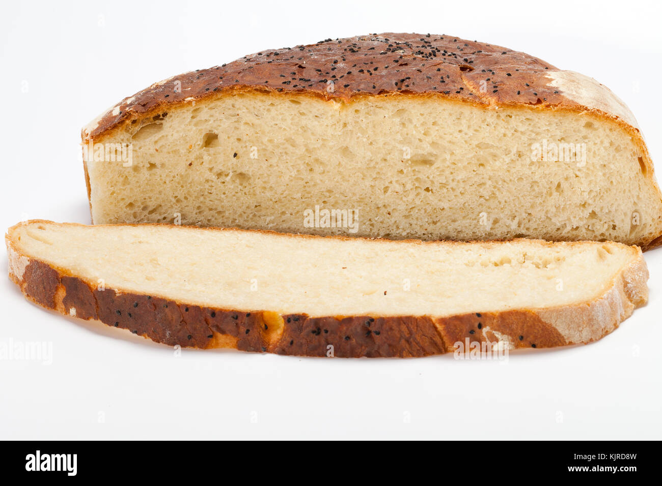 large loaves of bread traditionally roasted Stock Photo - Alamy