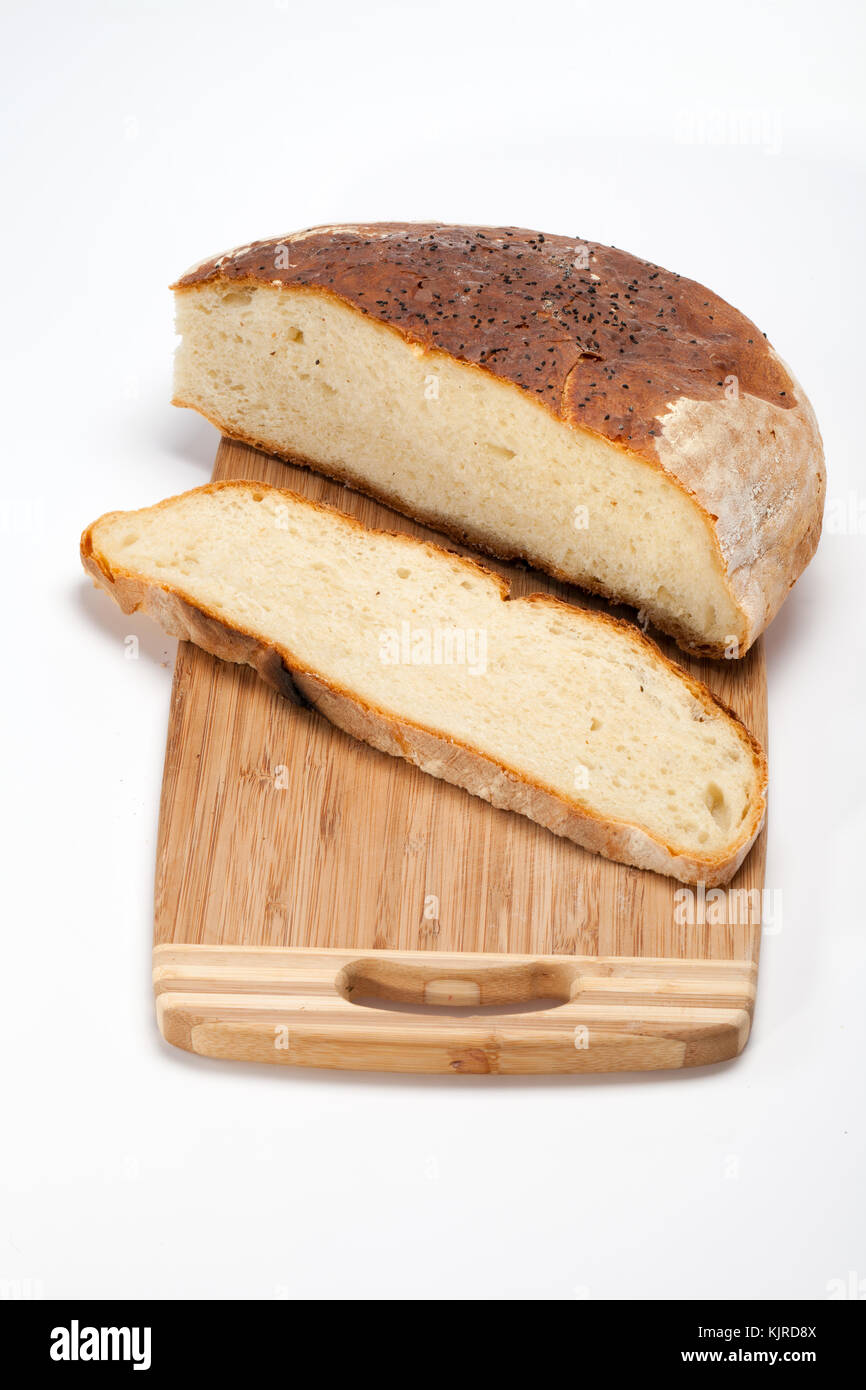 large loaves of bread traditionally roasted Stock Photo - Alamy