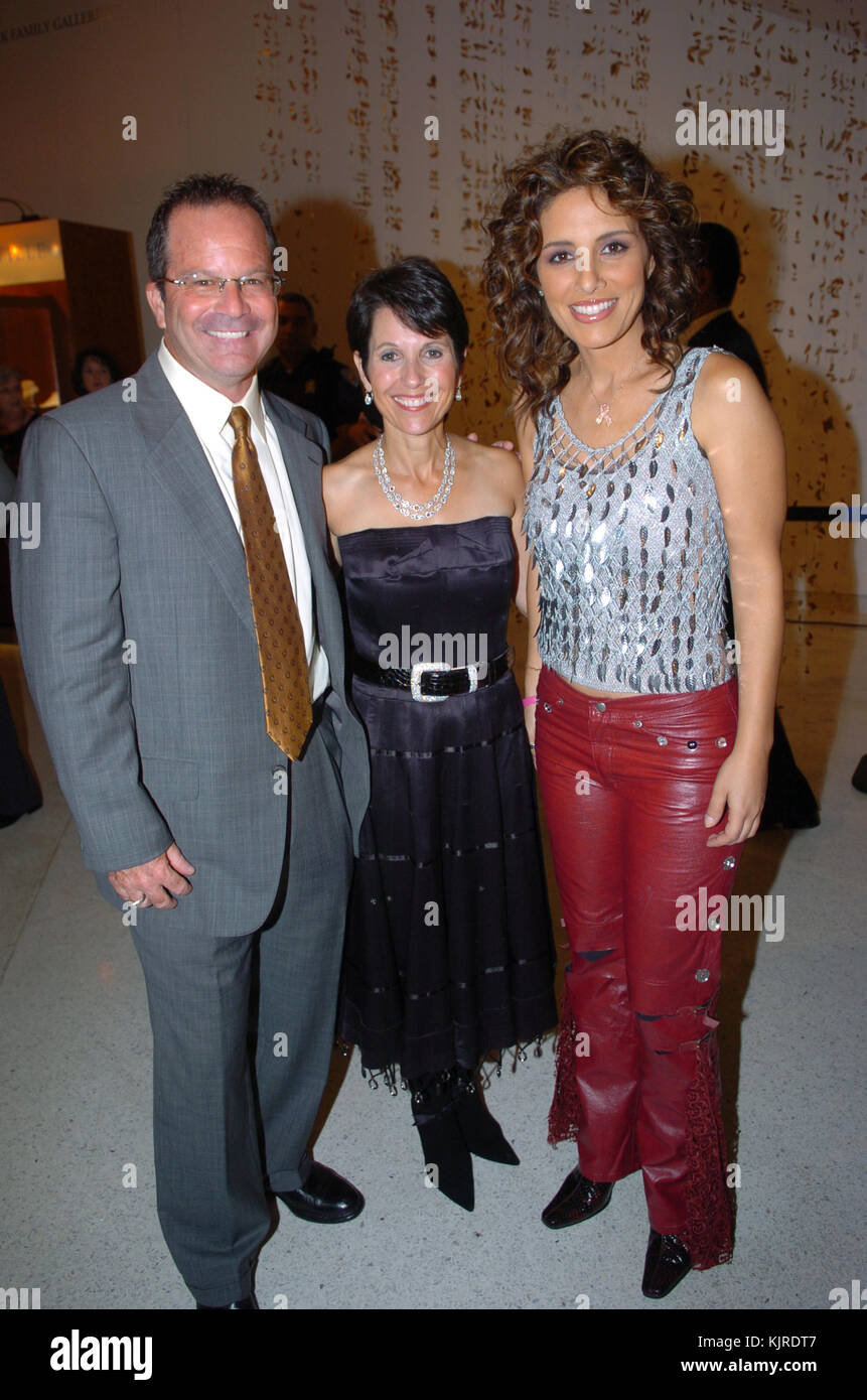 FORT LAUDERDALE, FL - 2004: Robin Levinson, Soraya, Mark Levinson at ...