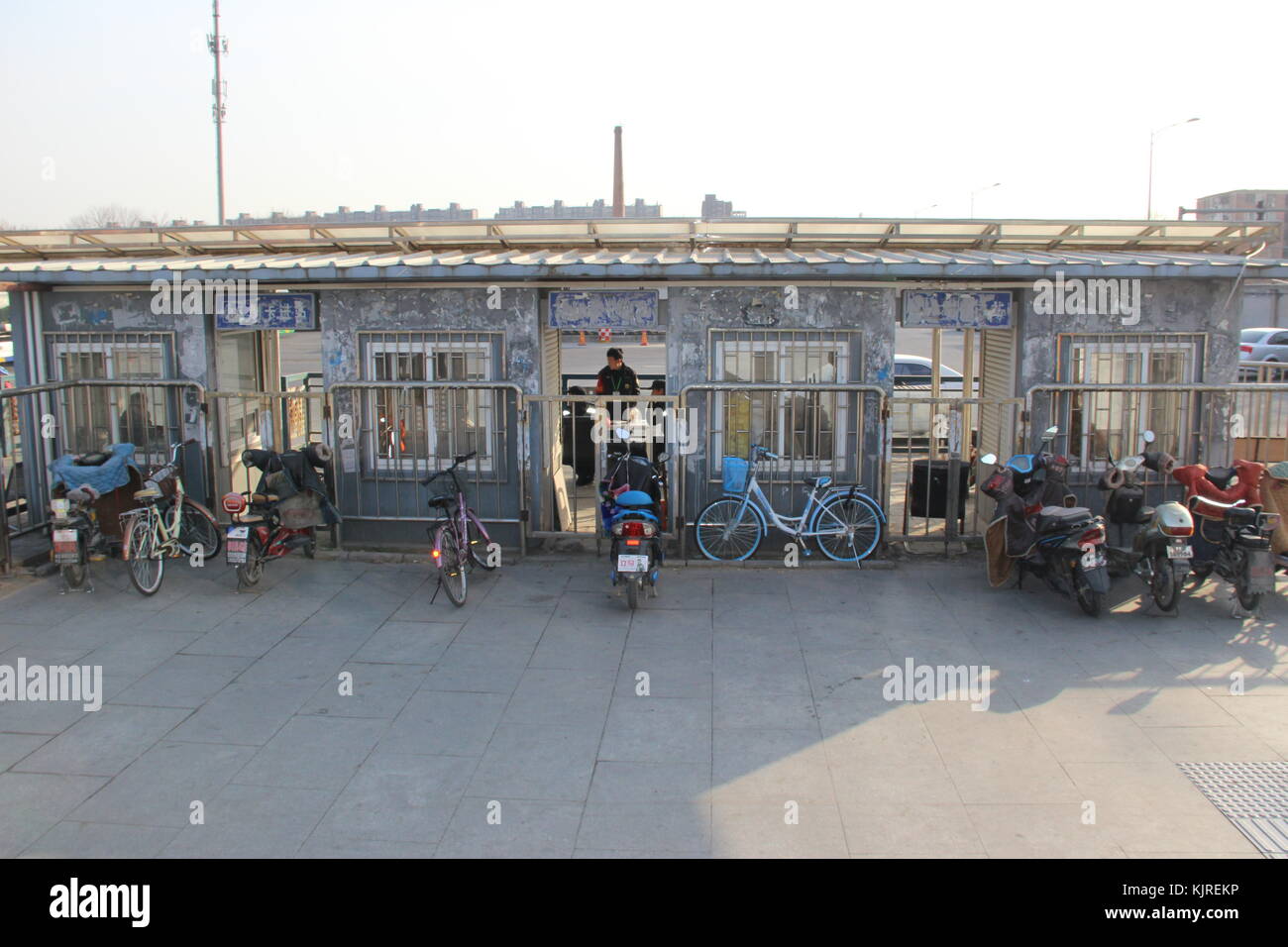 Bicycles in Beijing, China Stock Photo - Alamy
