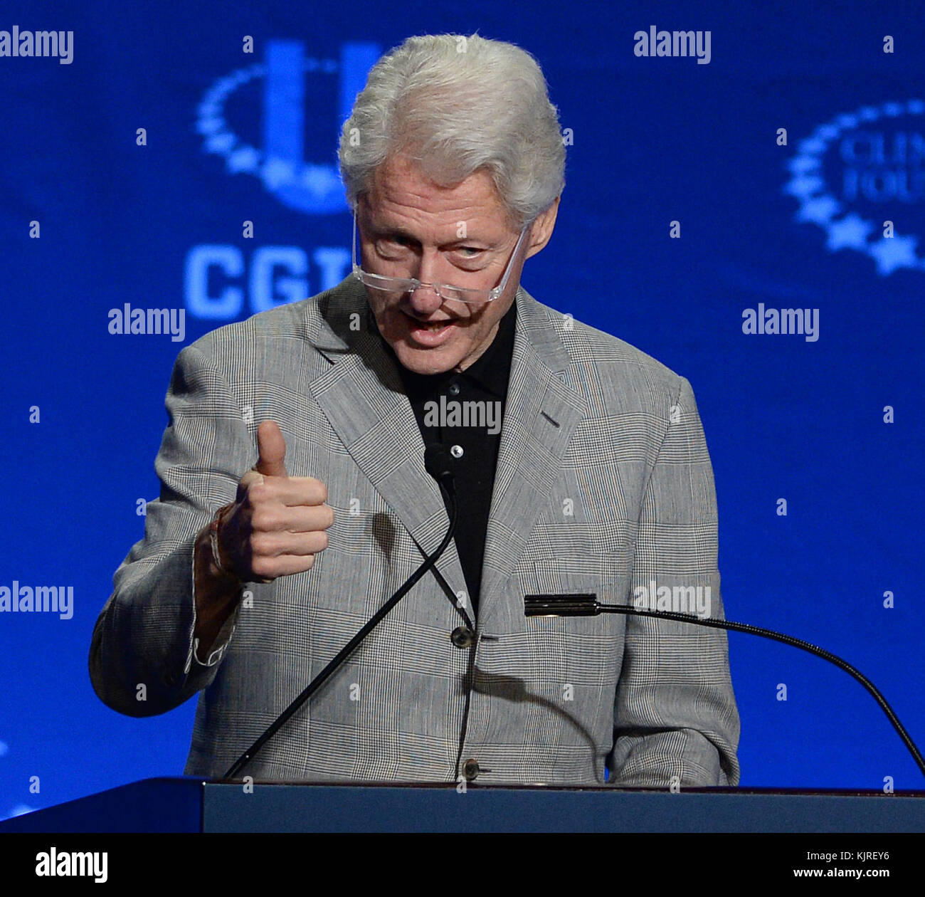 CORAL GABLES, FL - MARCH 07: Former President Bill Clinton, Founding ...