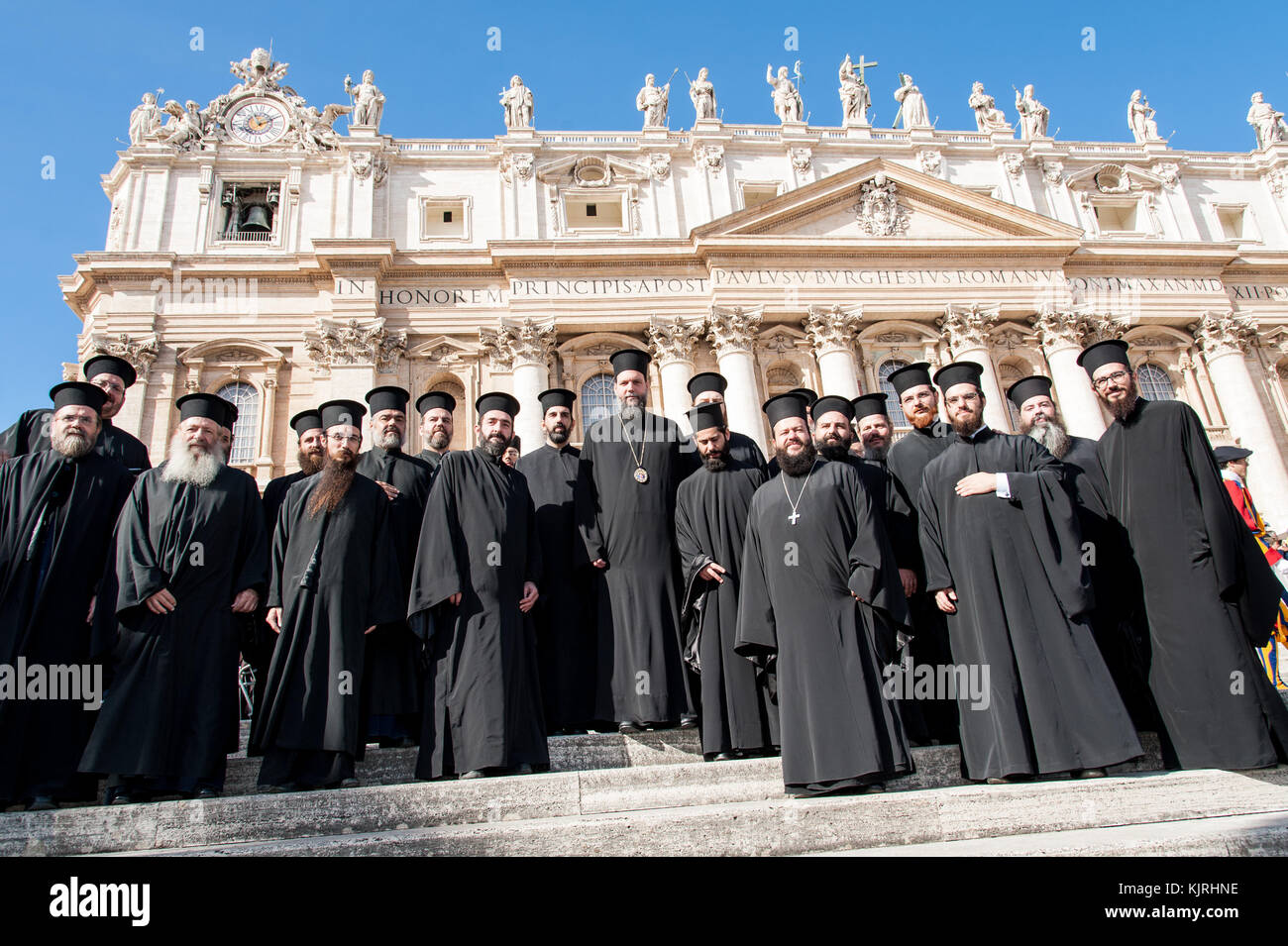 Orthodox priests of the Metropolitan of Nea Ionia of the Orthodox ...