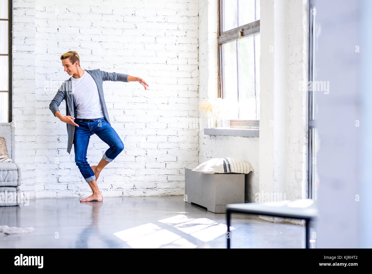 Beautiful Male Ballet Dancer High Resolution Stock Photography and ...