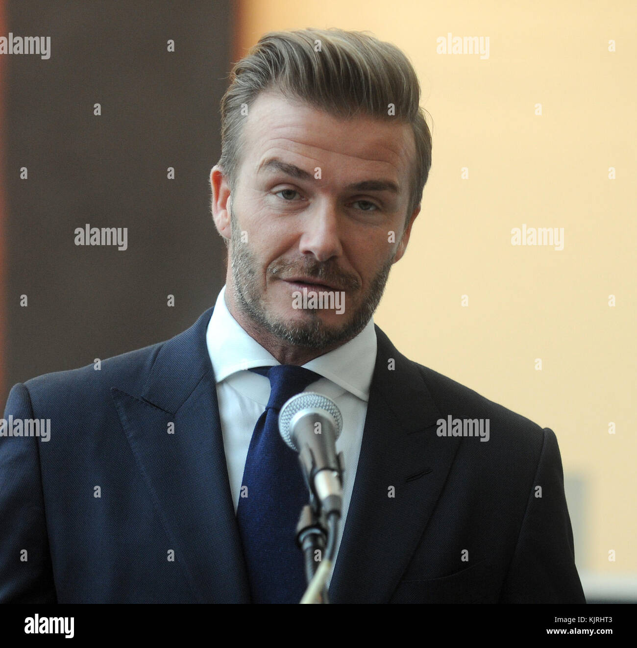 NEW YORK, NY - SEPTEMBER 24: UNICEF Goodwill Ambassador David Beckham ...
