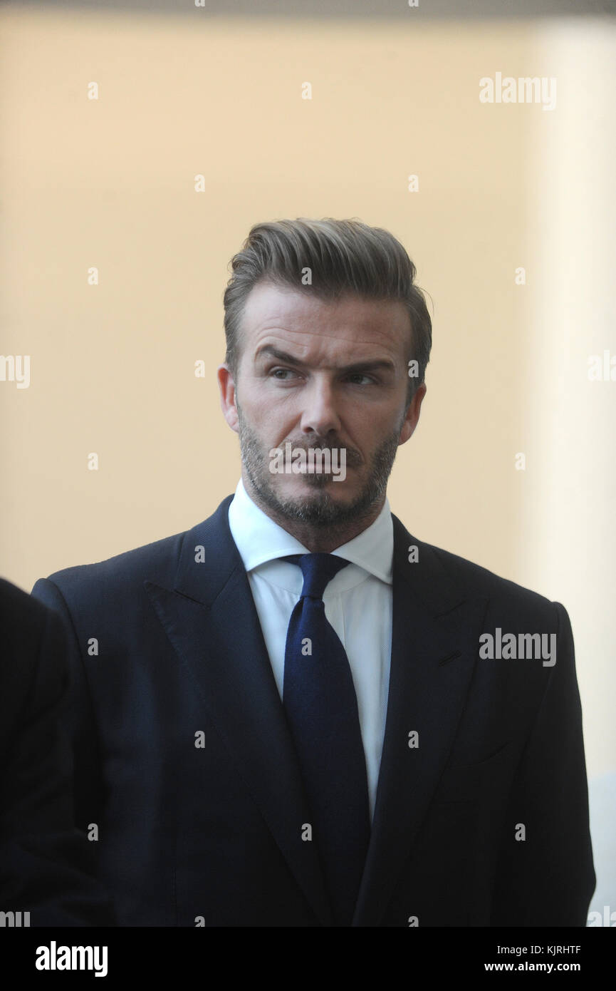 NEW YORK, NY - SEPTEMBER 24: UNICEF Goodwill Ambassador David Beckham ...
