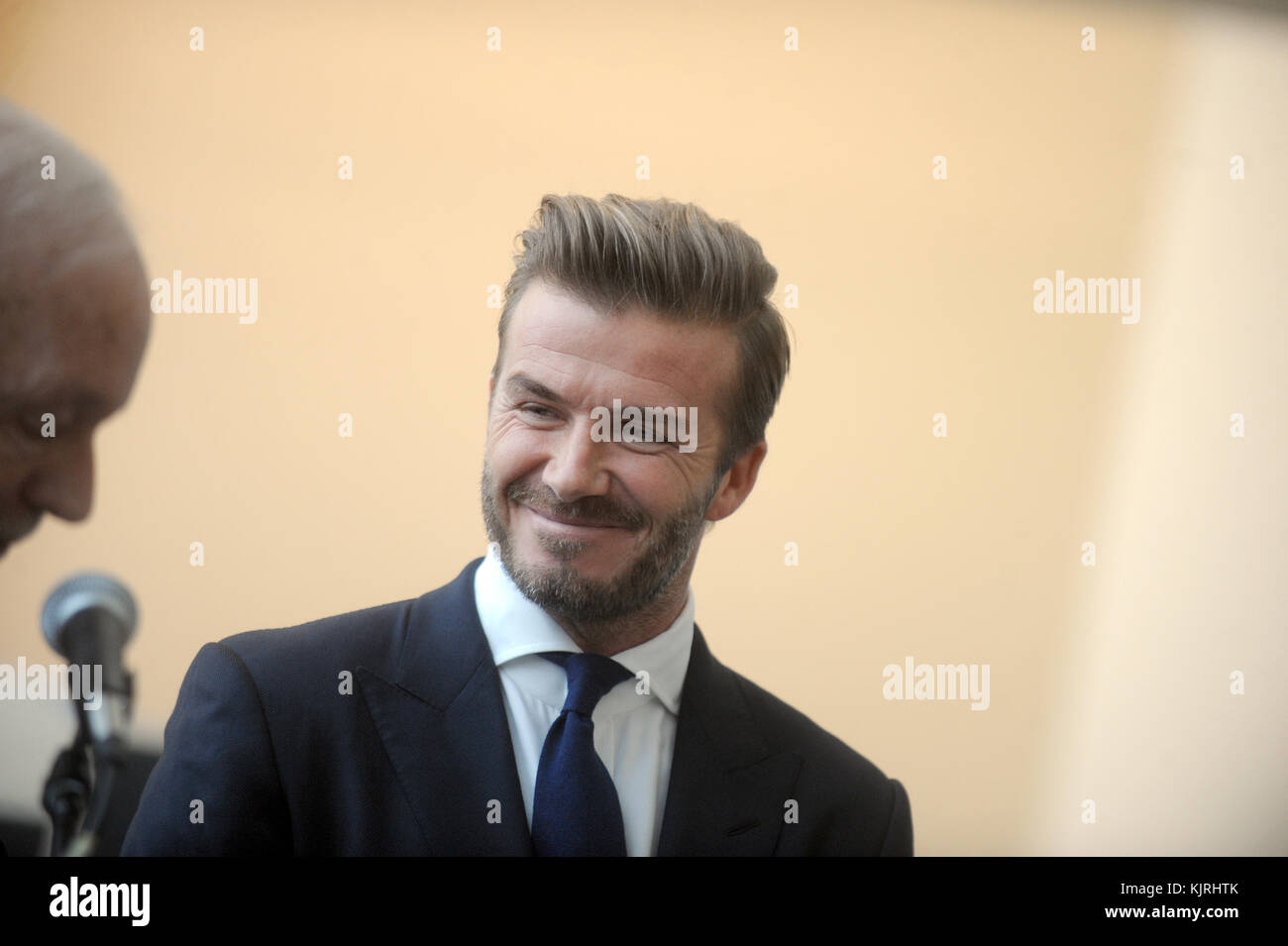 NEW YORK, NY - SEPTEMBER 24: UNICEF Goodwill Ambassador David Beckham ...
