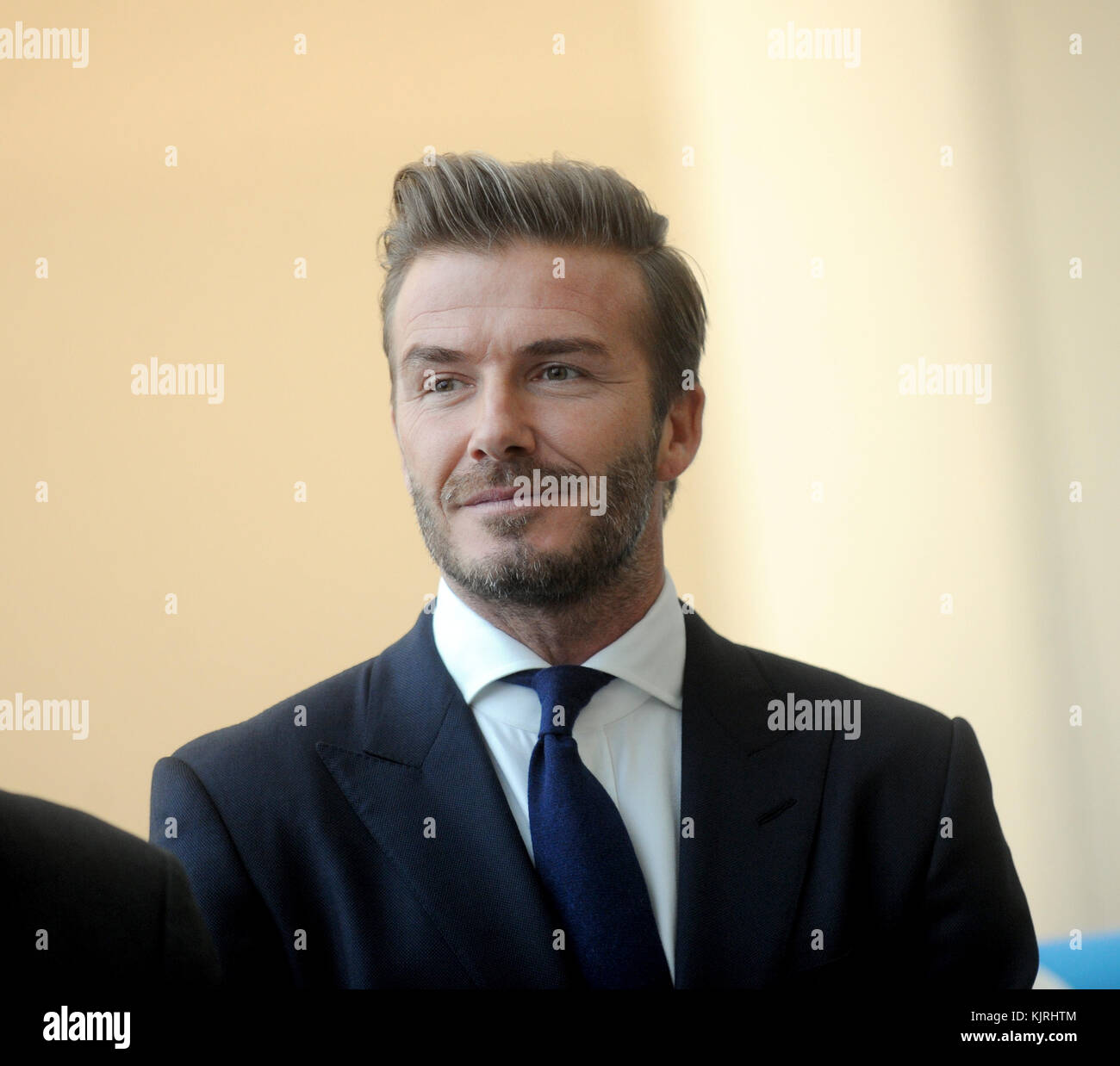 NEW YORK, NY - SEPTEMBER 24: UNICEF Goodwill Ambassador David Beckham ...