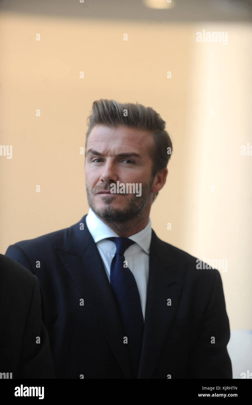 NEW YORK, NY - SEPTEMBER 24: UNICEF Goodwill Ambassador David Beckham ...