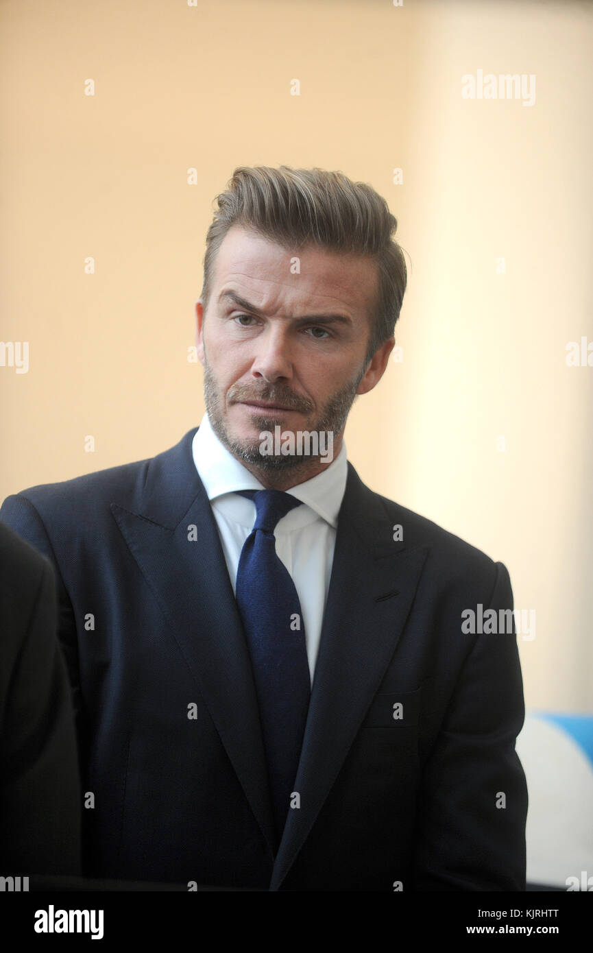 NEW YORK, NY - SEPTEMBER 24: UNICEF Goodwill Ambassador David Beckham ...