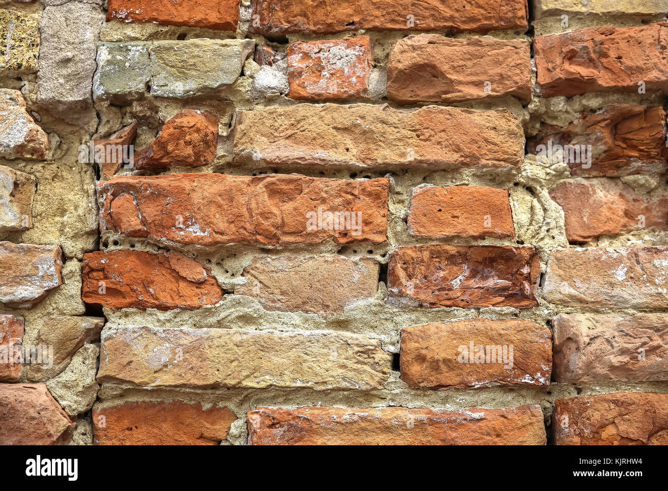 A vintage brick wall of a historic building Stock Photo - Alamy