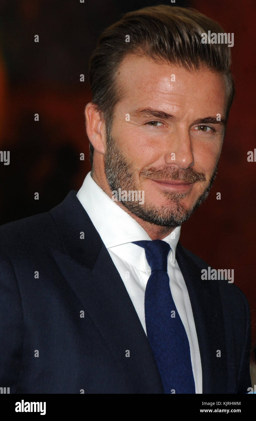 NEW YORK, NY - SEPTEMBER 24: UNICEF Goodwill Ambassador David Beckham ...