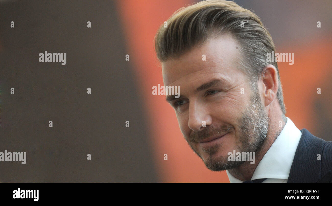 NEW YORK, NY - SEPTEMBER 24: UNICEF Goodwill Ambassador David Beckham ...