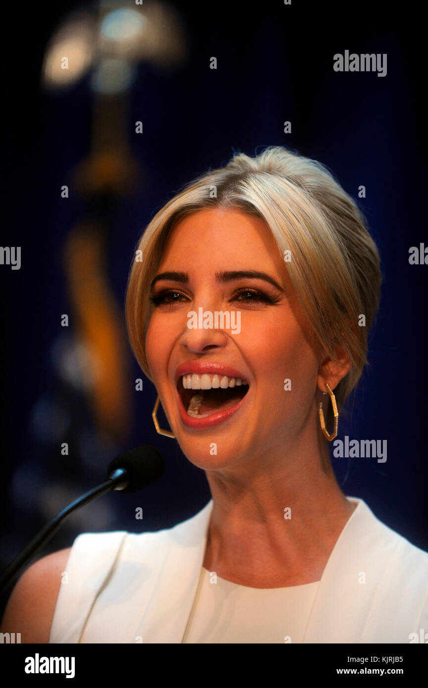 NEW YORK, NY - JUNE 16: Ivanka Trump makes presidential announcement at ...