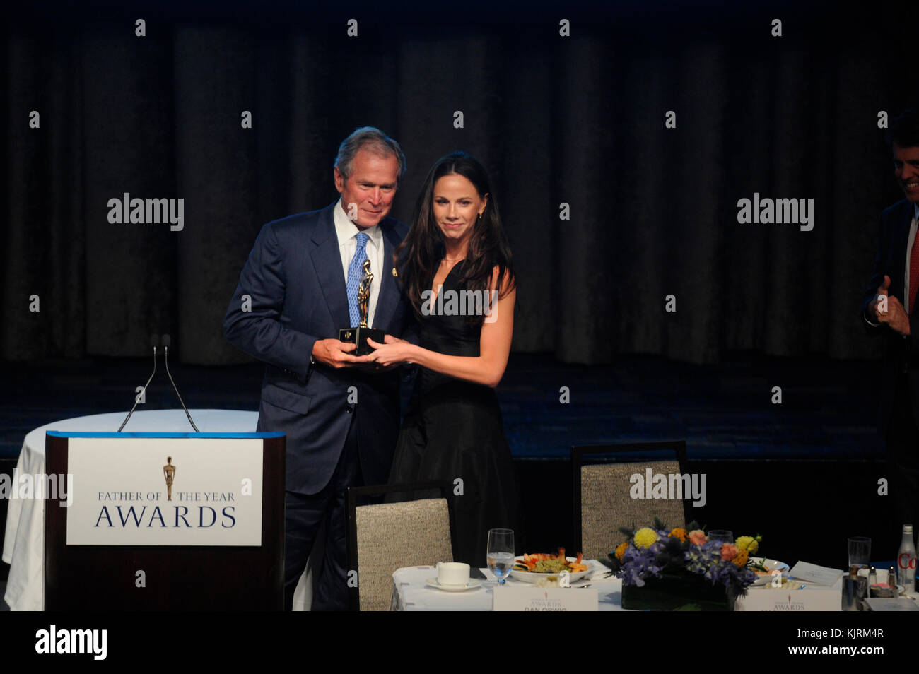 NEW YORK, NY - JUNE 18: Former President of the United States George W ...