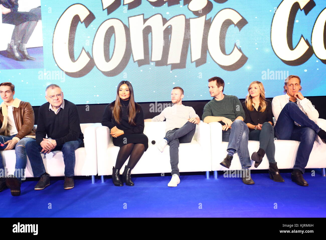 Nadarzyn, Poland. 25th Nov, 2017. Pamela Anderson, Holland Roden ...