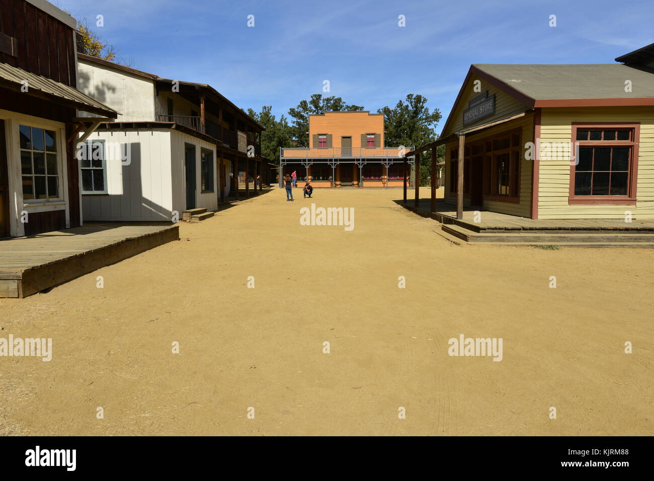A Wild West Ghost town in America Stock Photo - Alamy