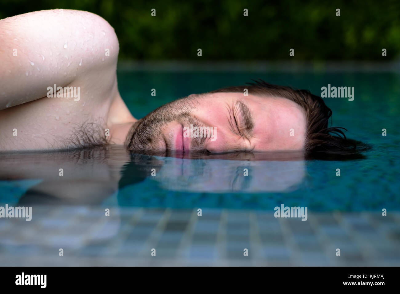 Afraid water swimming pool hi-res stock photography and images - Alamy