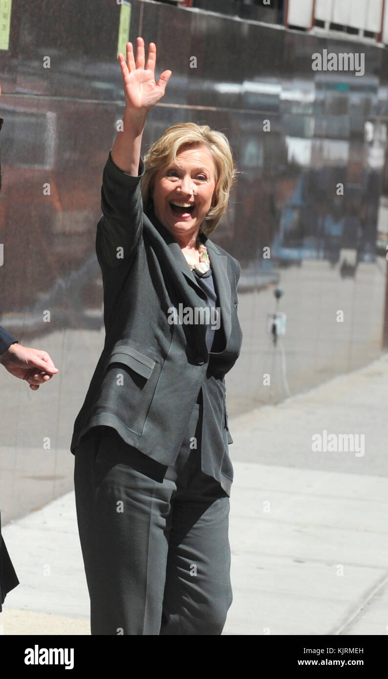 NEW YORK, NY - JULY 24: Democratic presidential frontrunner Hillary ...