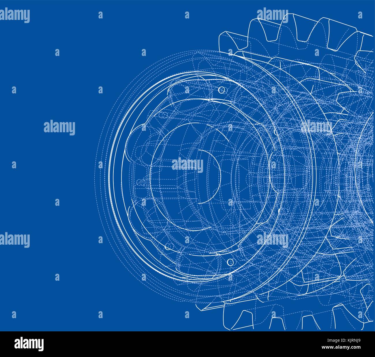 Gearbox sketch. Vector Stock Vector Image & Art - Alamy