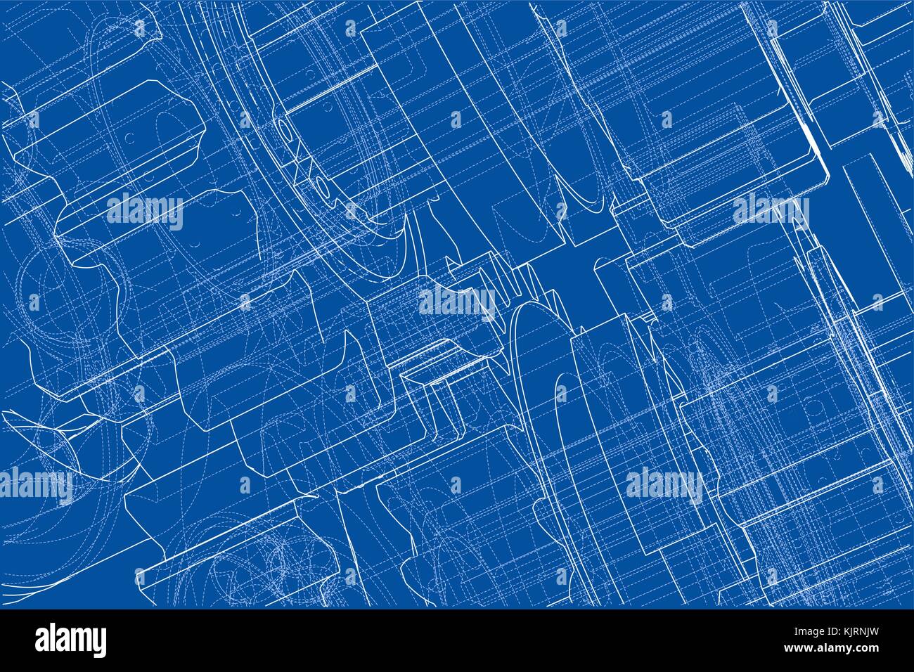 Gearbox sketch. Vector Stock Vector Image & Art - Alamy