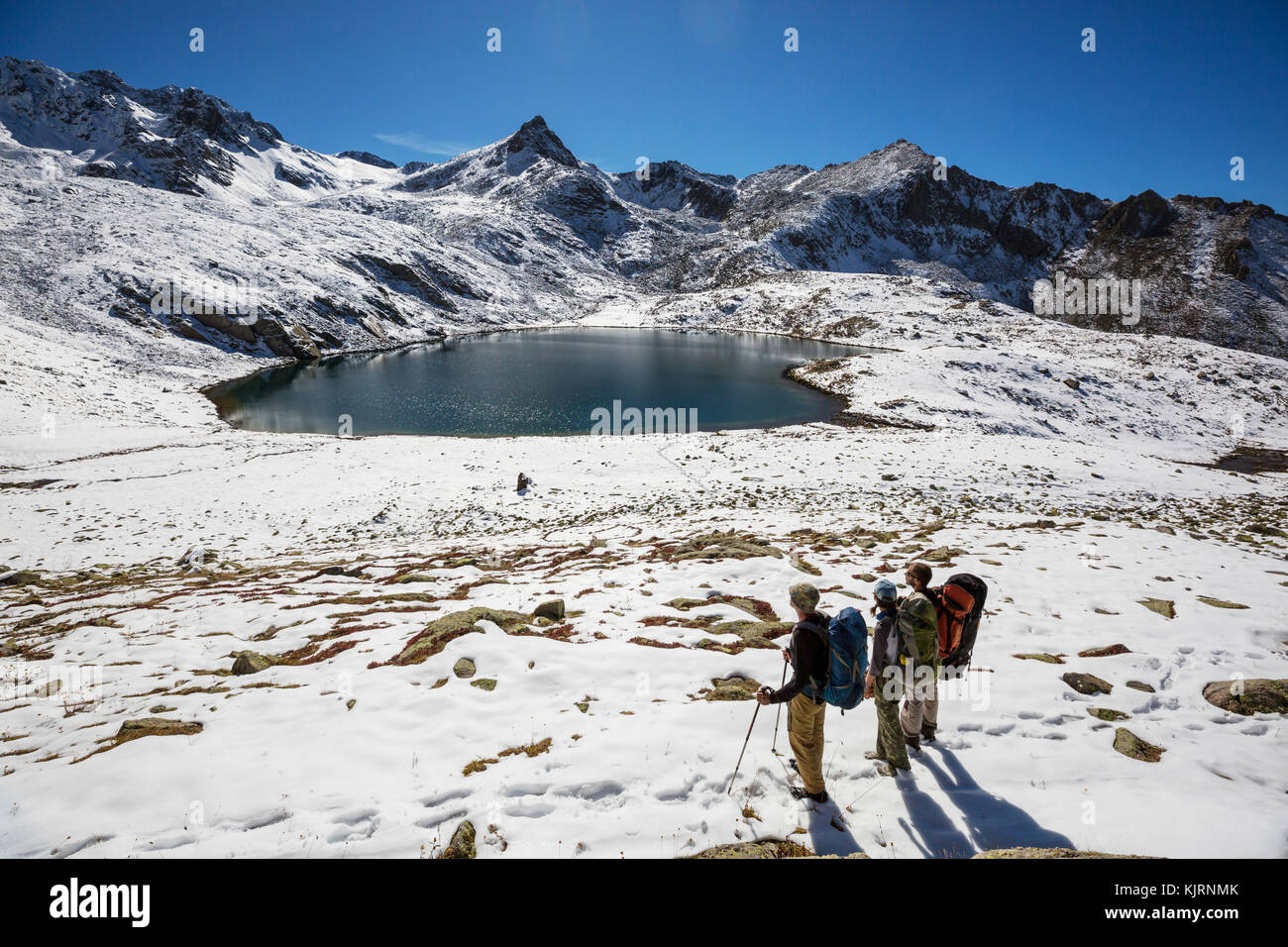 Hike in Kackar Mountains in eastern Turkey, autumn season Stock Photo ...