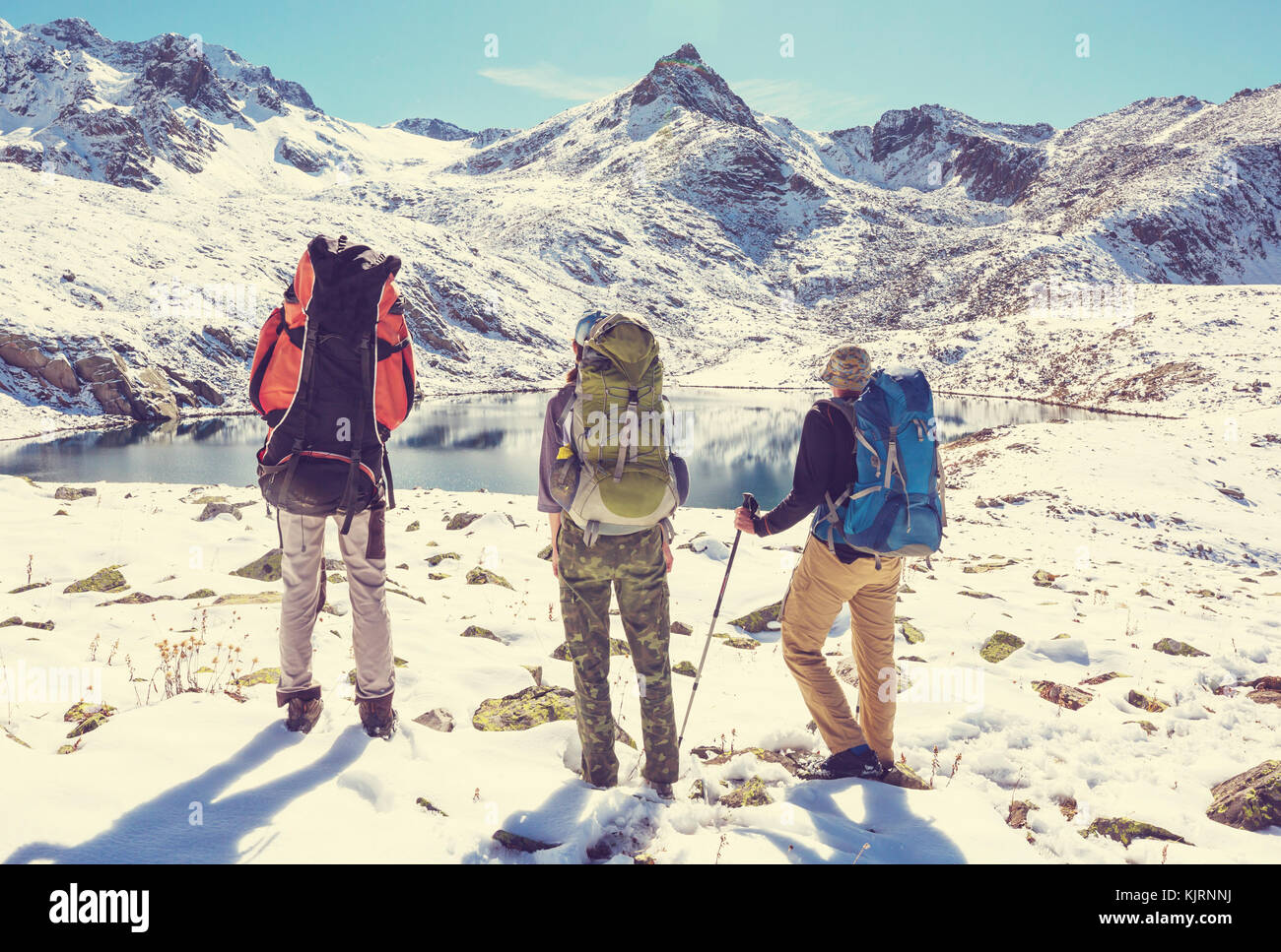 Hike in Kackar Mountains in eastern Turkey, autumn season Stock Photo ...