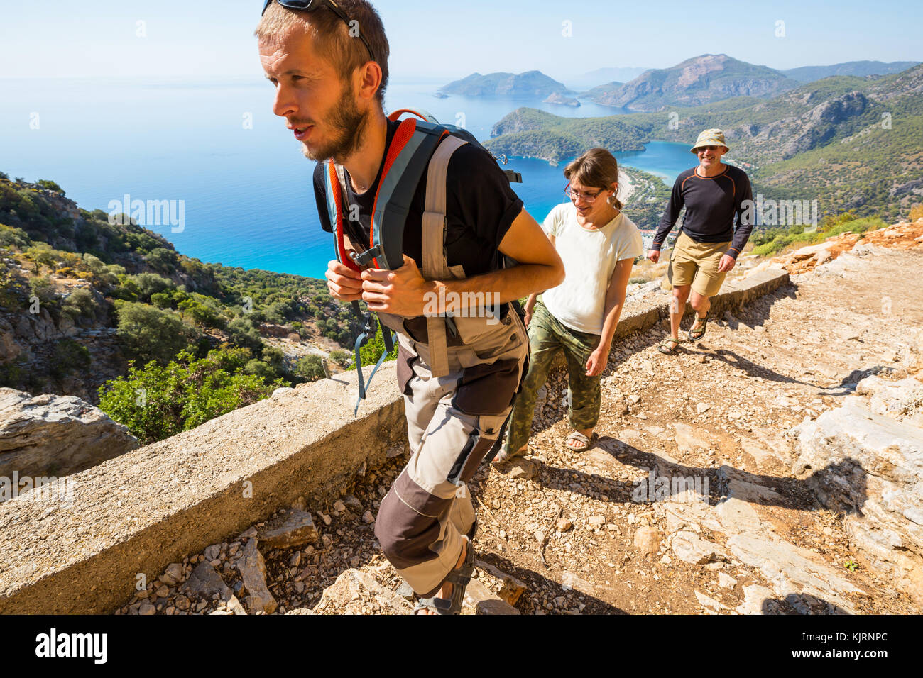 Beautiful nature landscapes in Turkey mountains. Lycian way is famous ...