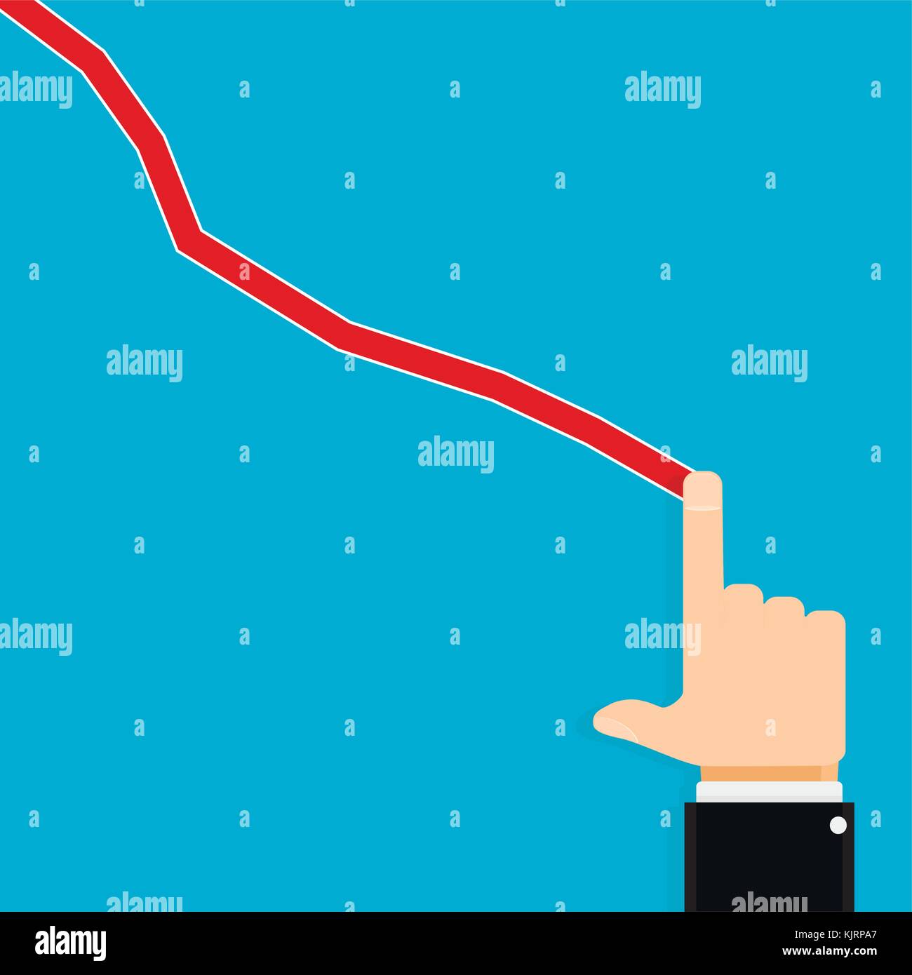 Economic crisis vector vectors hi-res stock photography and images - Alamy