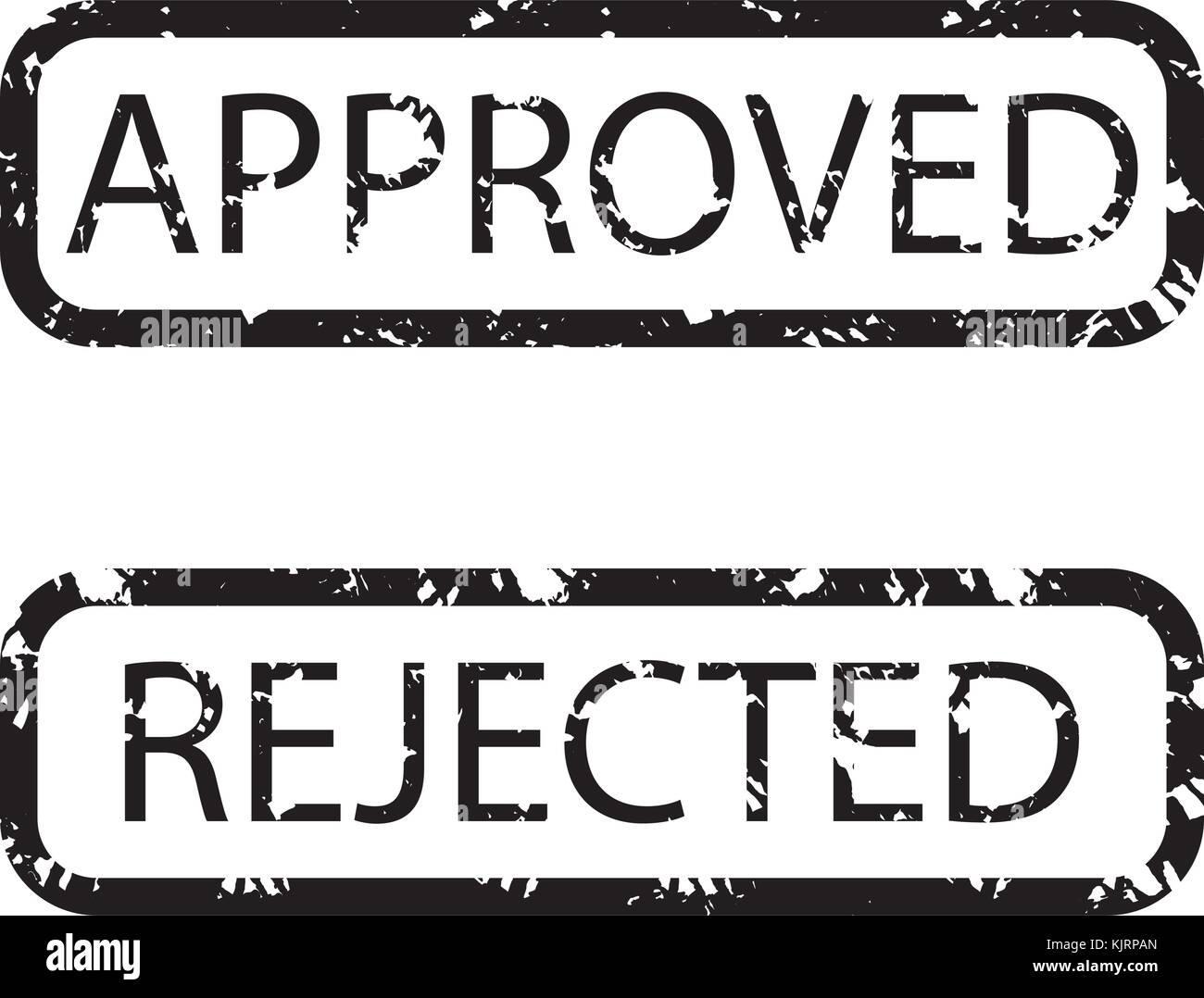 Approval vector vectors hi-res stock photography and images - Alamy