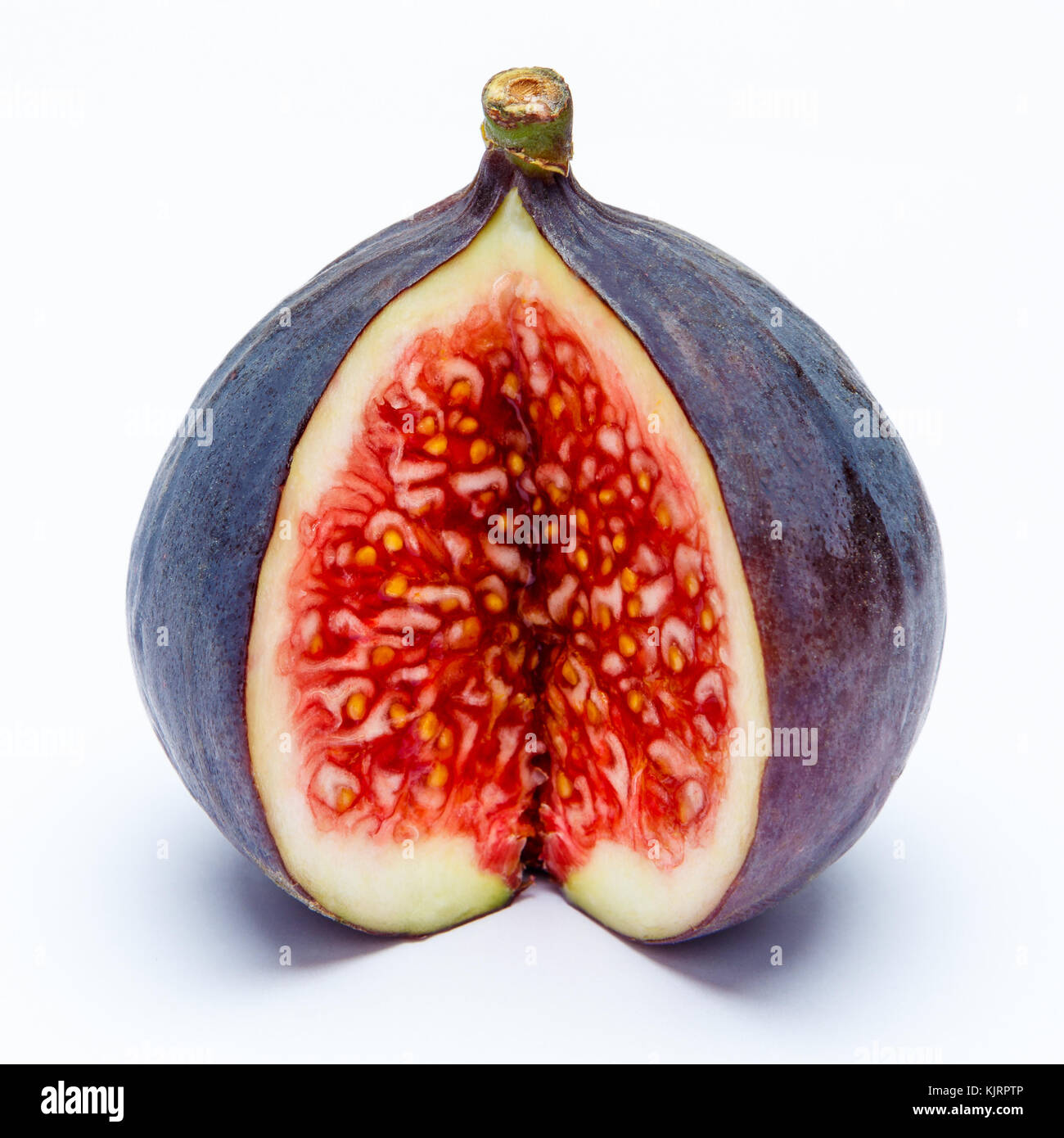 Fig isolated on white background. Clipping path Stock Photo - Alamy