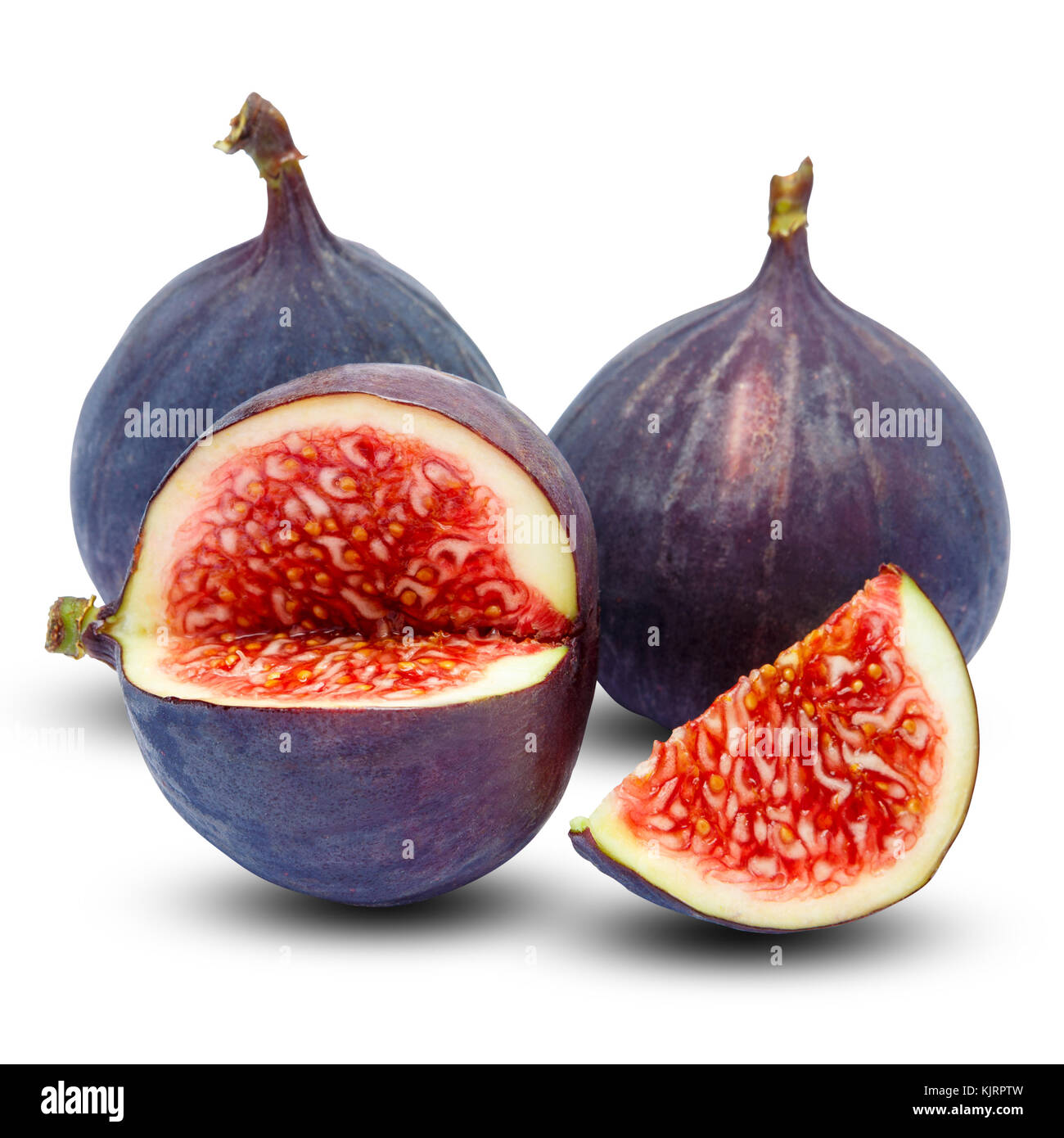 Fig isolated on white background. Clipping path Stock Photo - Alamy