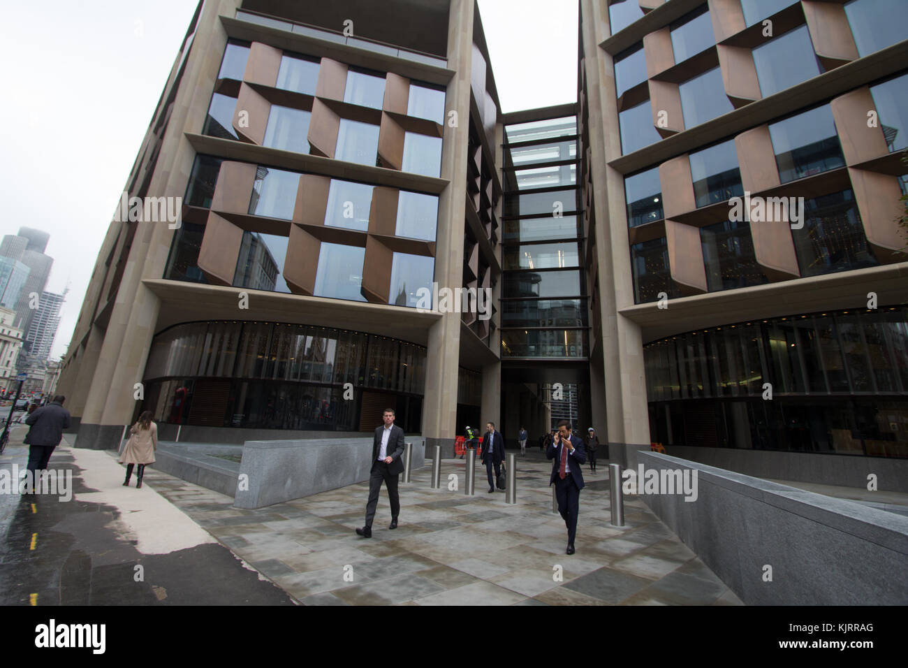 Bloomberg European headquarters in London, opened in 2017 Stock Photo ...