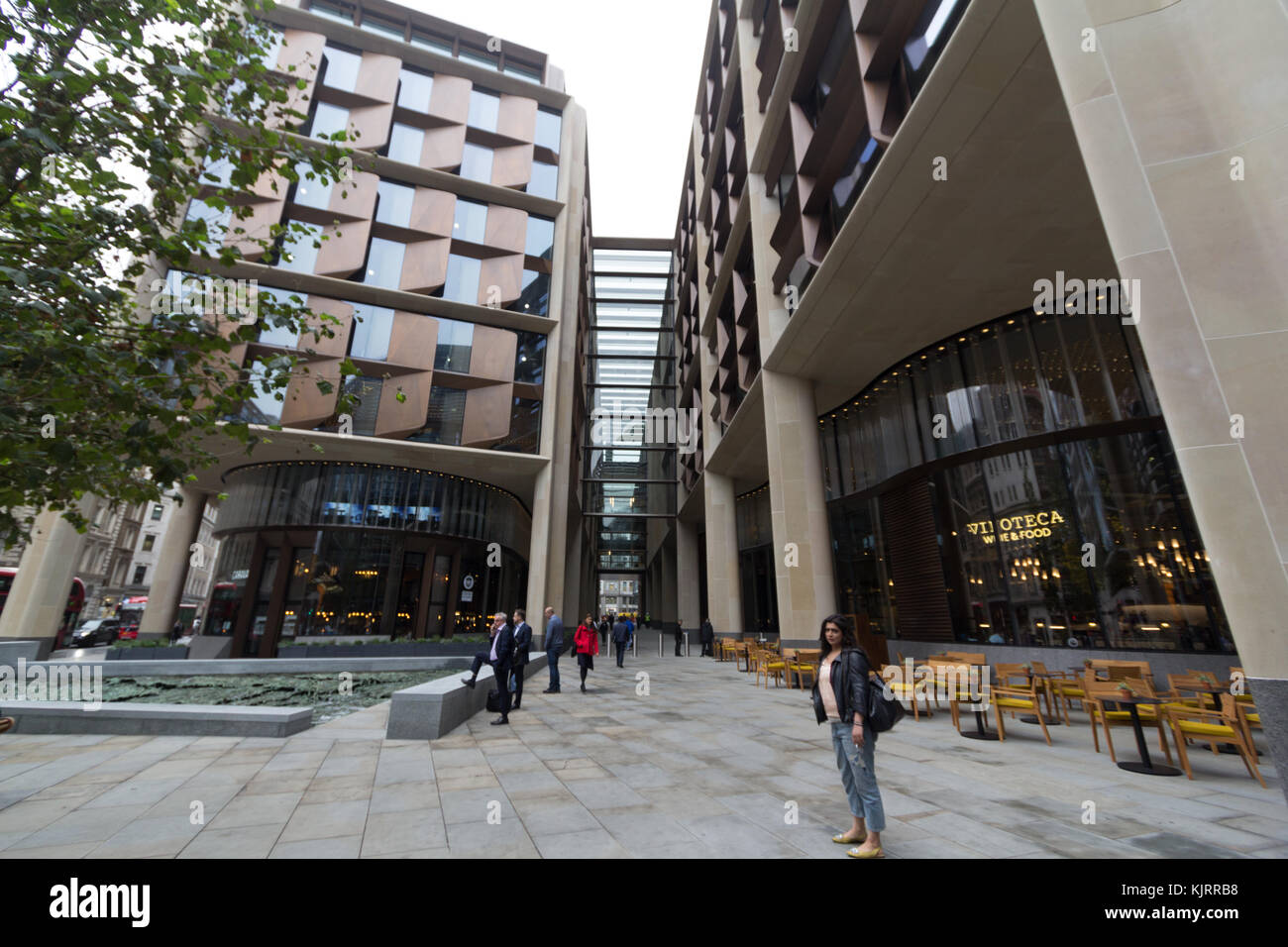 Bloomberg European headquarters in London, opened in 2017 Stock Photo ...