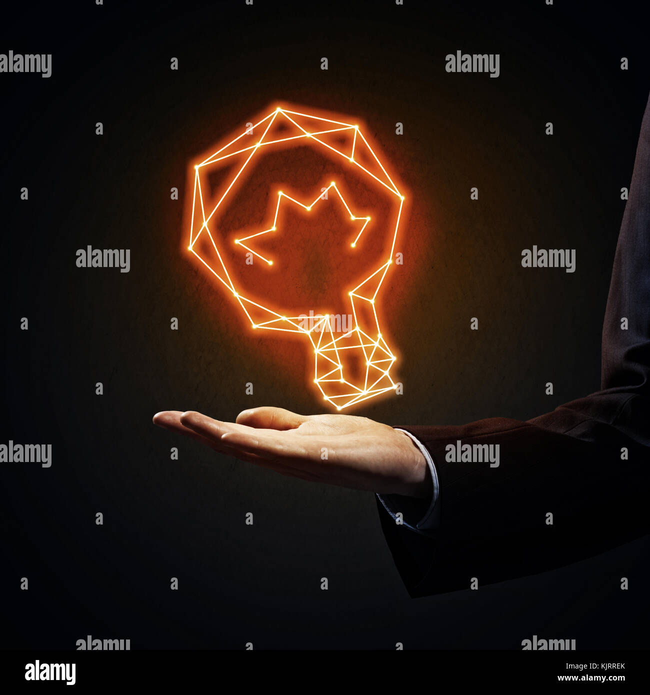 Idea of power and energy Stock Photo - Alamy