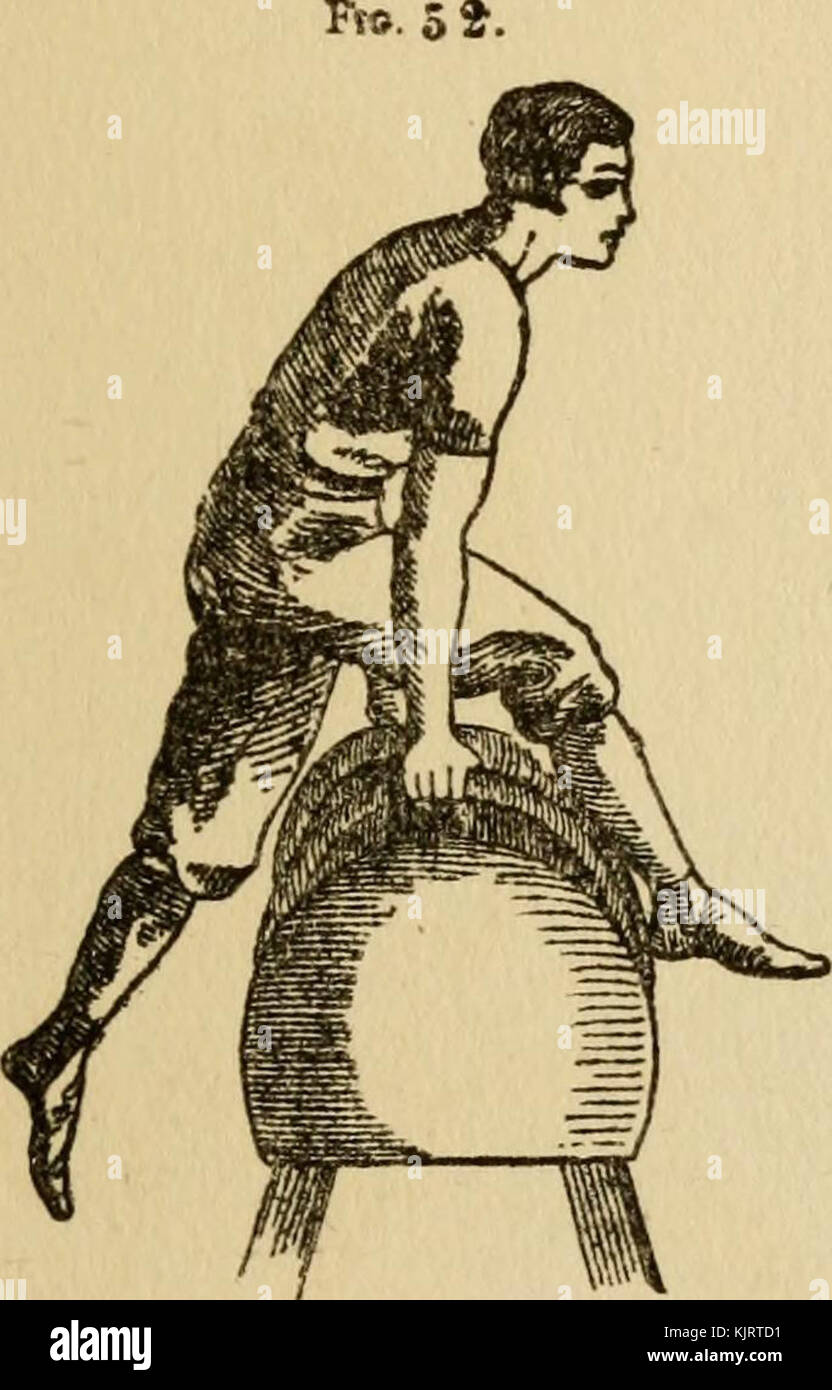 "Gymnastics and rope climbing" (1916 Stock Photo - Alamy