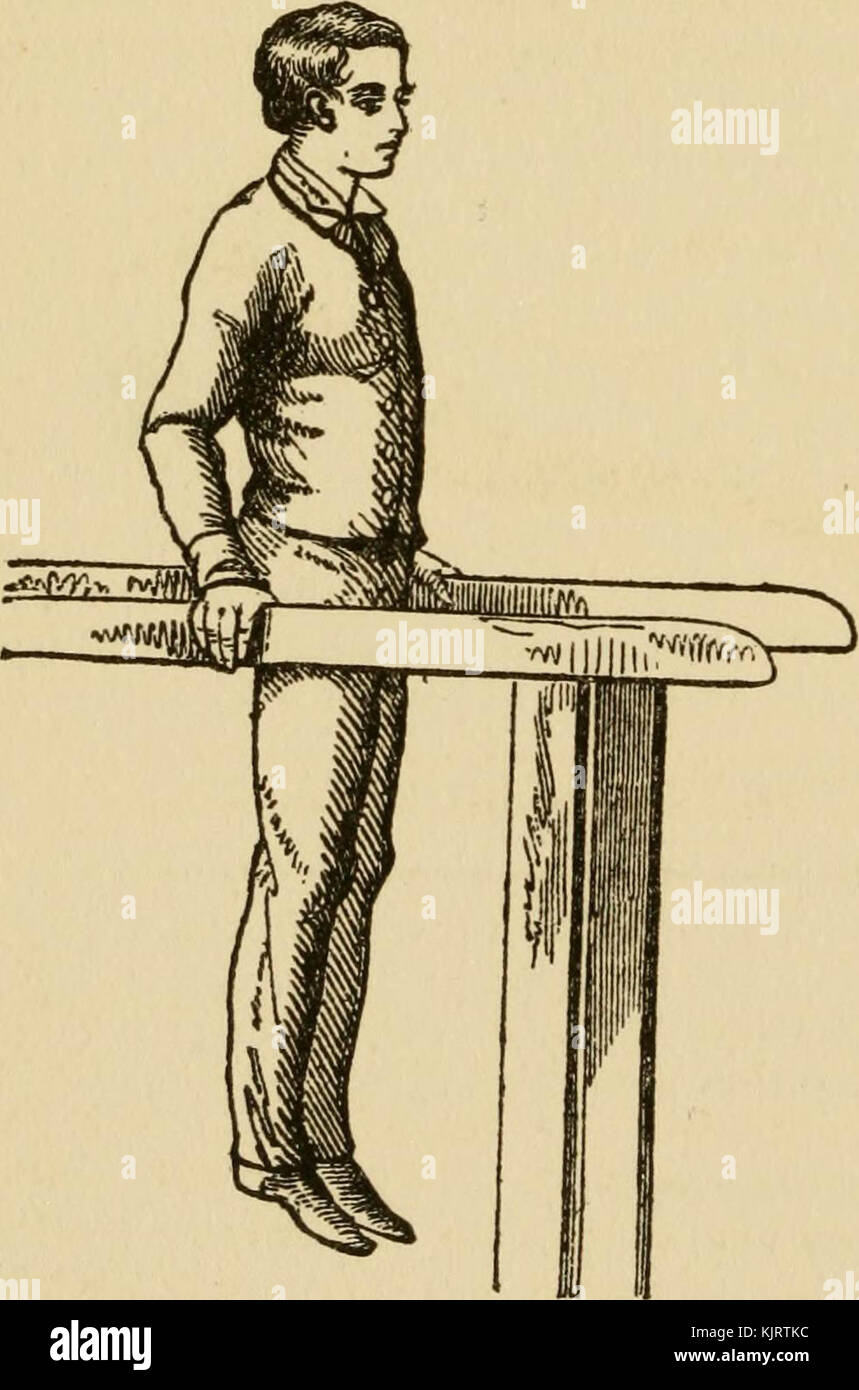 "Gymnastics and rope climbing" (1916 Stock Photo - Alamy