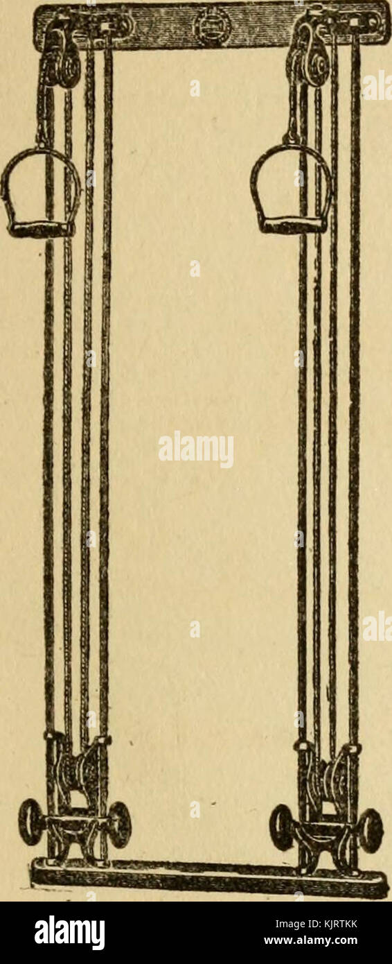 "Gymnastics and rope climbing" (1916 Stock Photo - Alamy