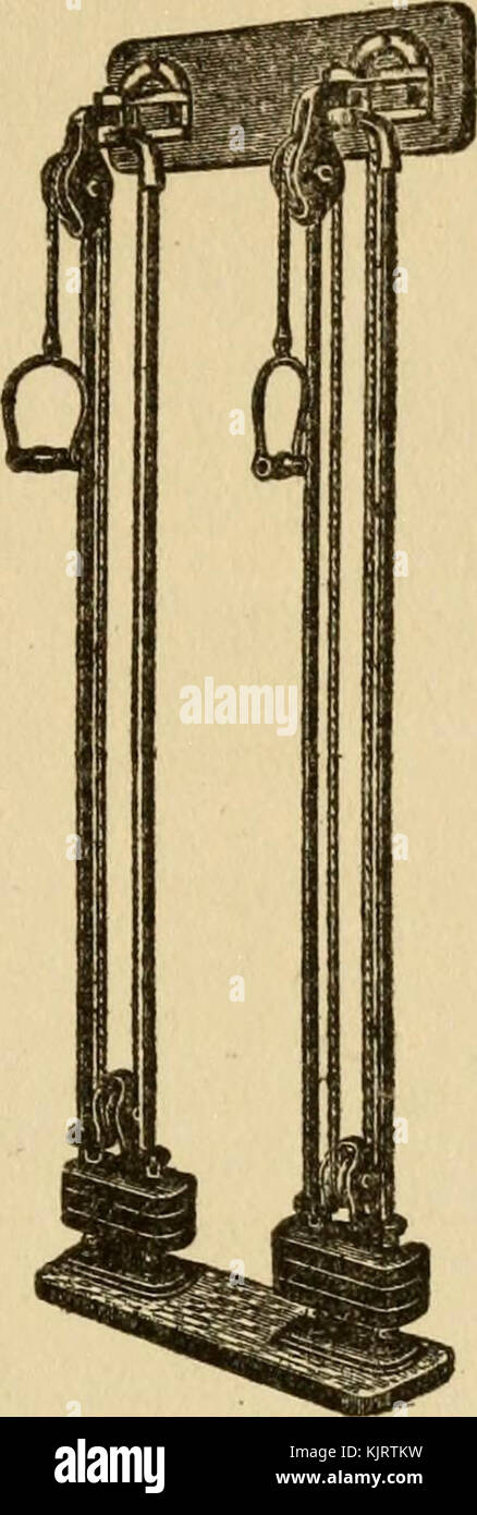 "Gymnastics and rope climbing" (1916 Stock Photo - Alamy