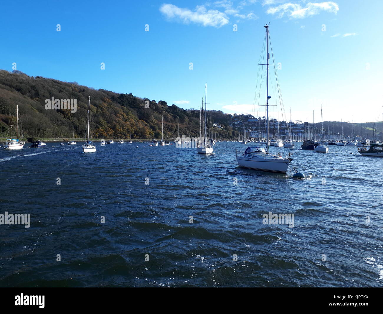 Devon blue sky water hi-res stock photography and images - Alamy