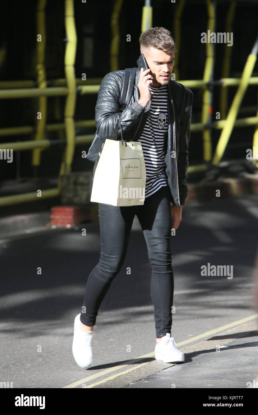 Josh Cuthbert from band Union J seen at Bauer Media Featuring: Josh ...