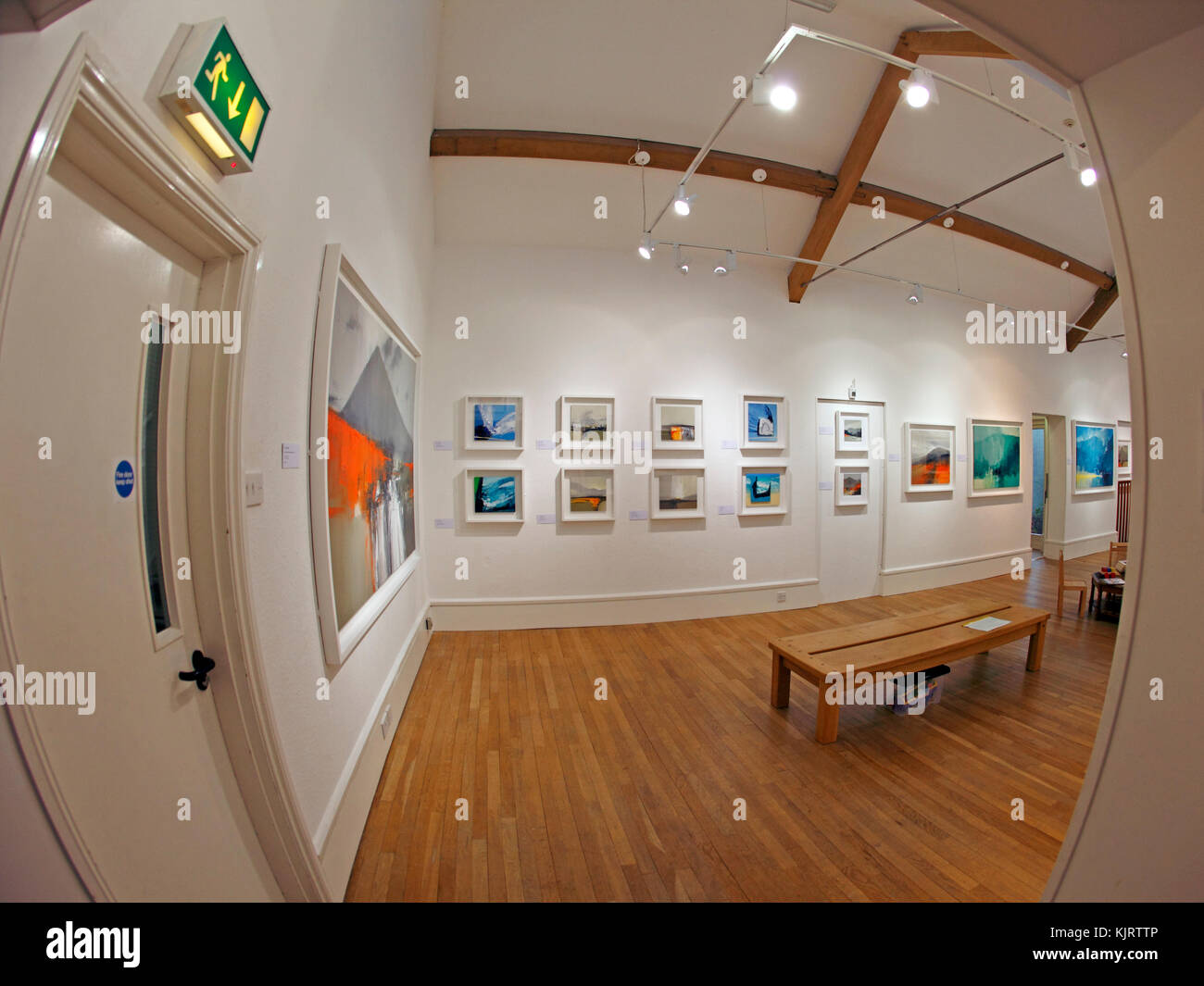 Museum of Modern Art, MoMa. Machynlleth, North Wales, Wales Stock Photo ...