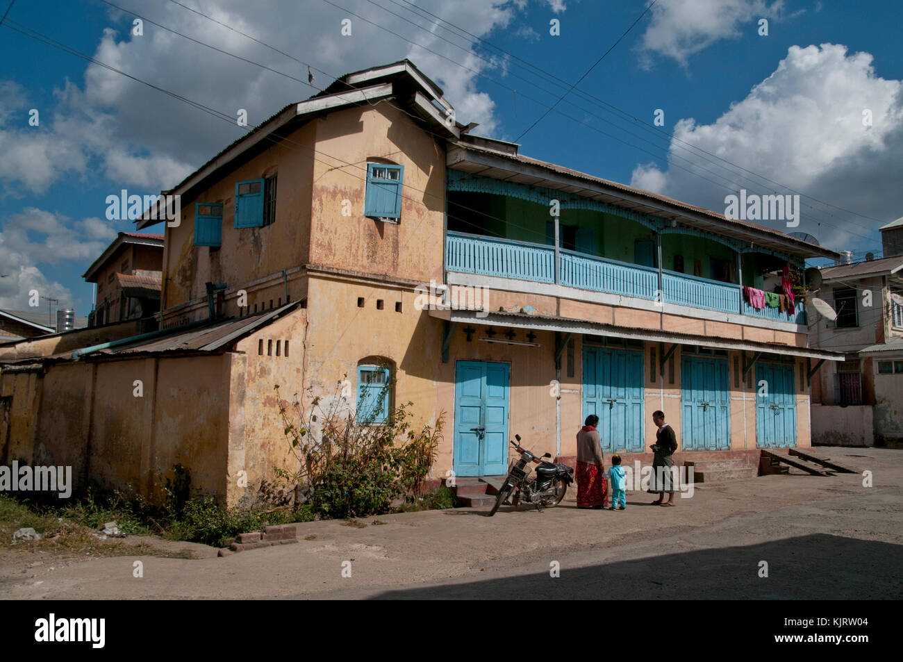 OLD BRITISH COLONIAL ARCHITECTURE REMNANTS IN PYIN U LWIN, FORMERLY ...