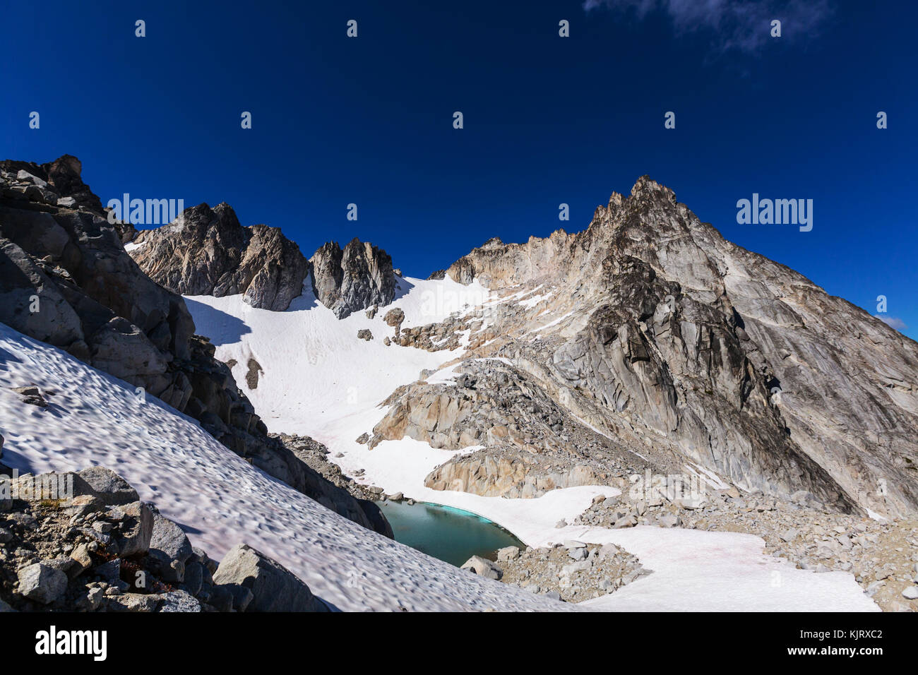 Beautiful Alpine lakes wilderness area in Washington, USA Stock Photo ...